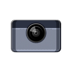 Presentation projector video cartoon Royalty Free Vector