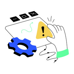 Issue fixing Royalty Free Vector Image - VectorStock