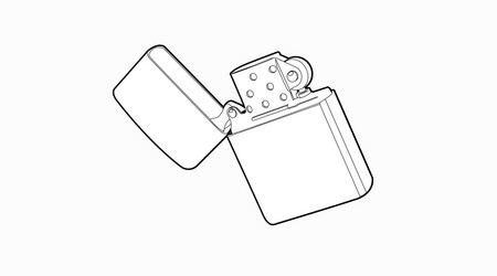 Zippo Lighter Drawings