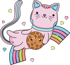 Cute Cookie Cat Vector Images (over 320)