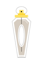 Perfume line concept Royalty Free Vector Image