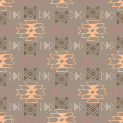 Native american seamless pattern Royalty Free Vector Image