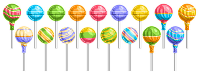 Logo for lollipops Royalty Free Vector Image - VectorStock