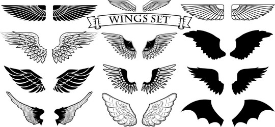 Wings Outline Vector Images (over 59,000)
