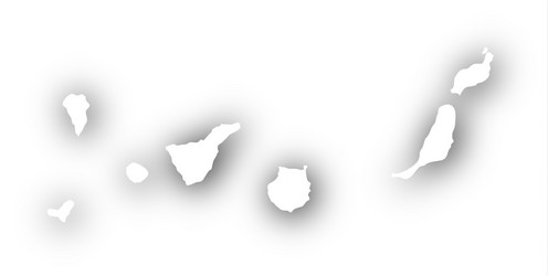 Canary Islands Silhouette Map Vector Images (over 120)