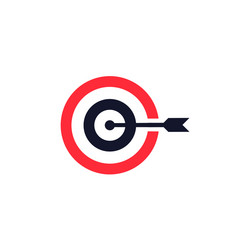 Target or goal icon Royalty Free Vector Image - VectorStock
