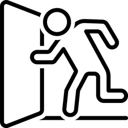 Escape Royalty Free Vector Image - VectorStock