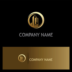 Golden Building Logo Vector Images (over 2,000)