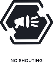 No Shouting Sign Vector Images (over 270)