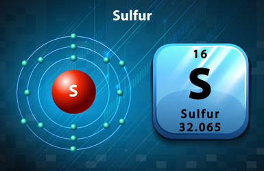 Sulfur Periodic Table Vector Images (57)