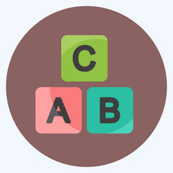 123 Blocks Icon Vector Images (70)