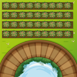 Garden Top View Vector Images (over 3,500)