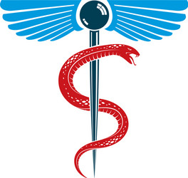 Healthcare Caduceus Alchemy Vector Images (98)