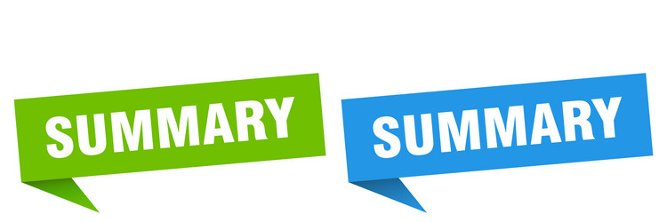 Summary Bubble Banner Vector Images (59)