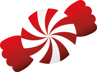 Christmas candy design Royalty Free Vector Image