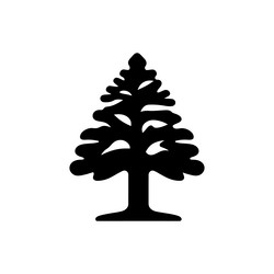 Cypress tree icon Royalty Free Vector Image - VectorStock