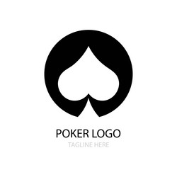 Poker logo Royalty Free Vector Image - VectorStock
