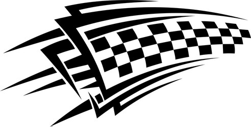 Tribal vehicle graphics stripe art Royalty Free Vector Image