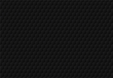 Hexagonal black embossed pattern plastic Vector Image