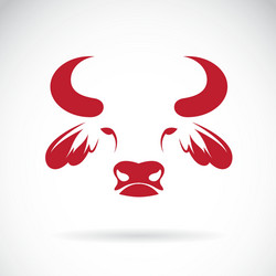 Happy cartoon bul Royalty Free Vector Image - VectorStock