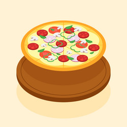 Pizza Serving Tray Vector Images (over 190)