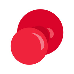 Board push pin needle office stationary icon Vector Image