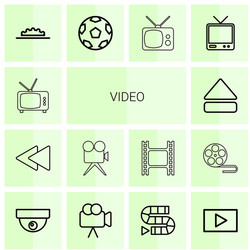 Free Video Vector Images (over 9,500)