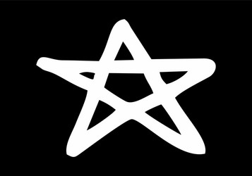 Five pointed star Royalty Free Vector Image - VectorStock