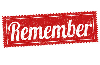 Reminder sign or stamp Royalty Free Vector Image