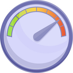 Internet speed load icon cartoon style Royalty Free Vector