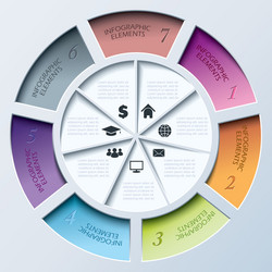 Seven Segment Circle Vector Images (83)