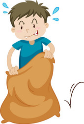 Sack Race Vector Images (over 140)