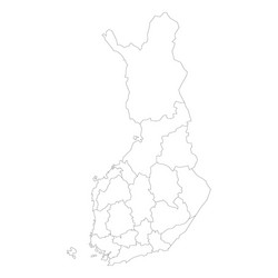 Map Finland Regions Vector Images (over 960)