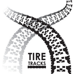Tire design over white background Royalty Free Vector Image