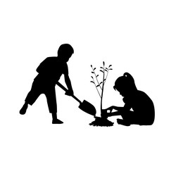 Girl Growing Silhouette Vector Images (over 410)