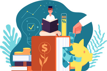 Knowledge and Money Vector Images (over 8,100)