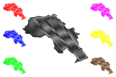 Lower subansiri district arunachal pradesh state Vector Image