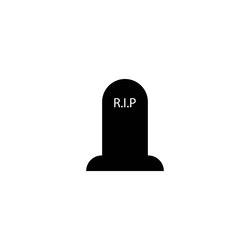 Grave rip logo Royalty Free Vector Image - VectorStock