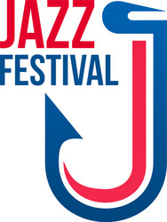 Poster for a jazz music festival Royalty Free Vector Image