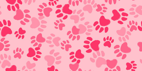 Pink Paw Vector Images (over 4,700)