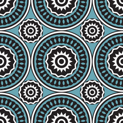 African star shweshwe pattern Royalty Free Vector Image