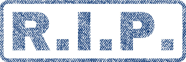 Rip rubber stamp Royalty Free Vector Image - VectorStock