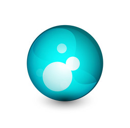 Abstract orb Royalty Free Vector Image - VectorStock