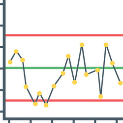Control graph Royalty Free Vector Image - VectorStock