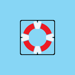 Lifebuoy logo icon Royalty Free Vector Image - VectorStock