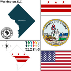 Washington Dc Shape Vector Images (over 130)