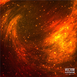 Colorful space galaxy background with light Vector Image
