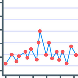 Control chart Royalty Free Vector Image - VectorStock