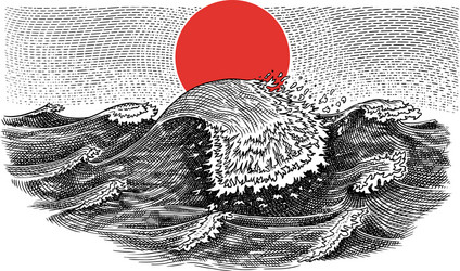 Tidal Wave Vector Images (over 1,600)