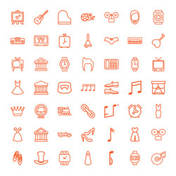 13 classic icons Royalty Free Vector Image - VectorStock